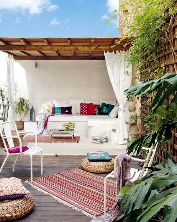 Adorable Boho Chic terrace designs | Avso
