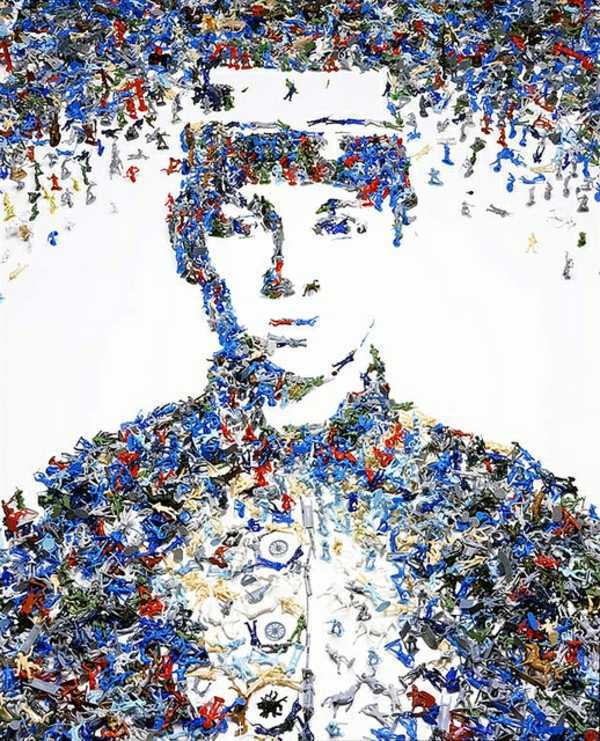 Works of art from garbage and waste of Vik Muniz | Avso