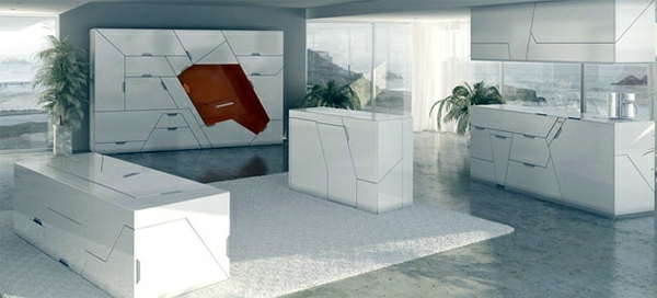 Modular House Interior – The 5 Room-in-a-Box | Avso