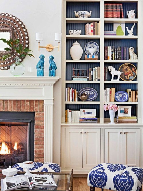 Correctly and smartly arrange the bookshelves – 5 ideas for elegant ...
