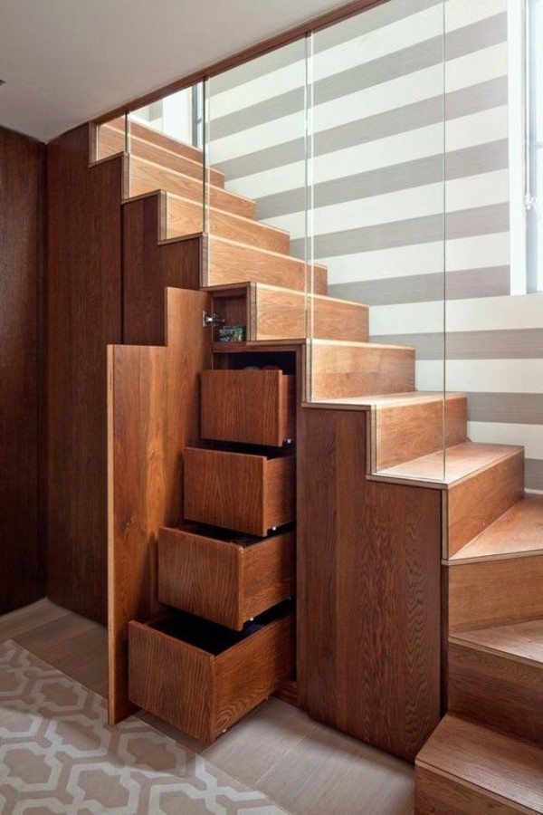 Created by stairs drawers plenty of storage space – stairs in the trend ...