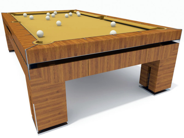 Chic pool table – great entertainment with Bolero by Tresserra | Avso