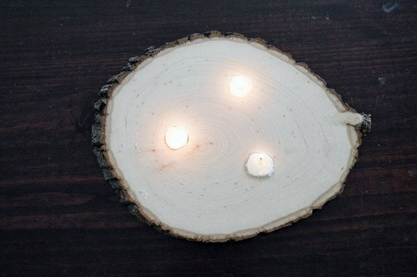 DIY decorating ideas with wooden discs – Invite the natural home! | Avso