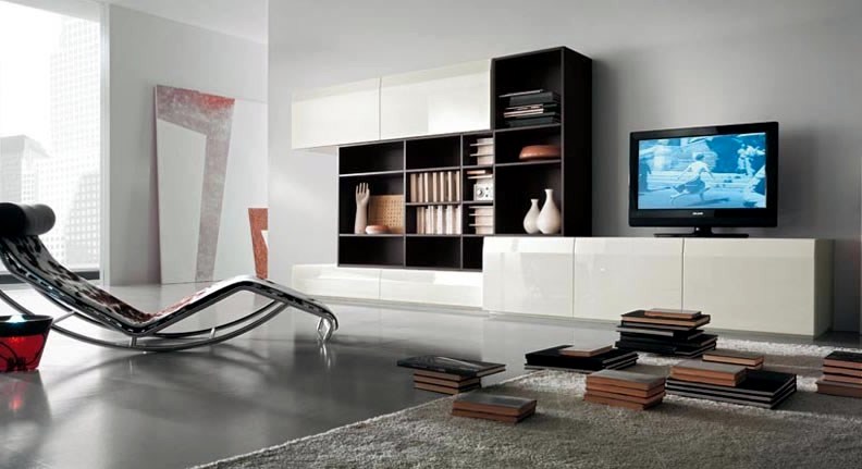 Contemporary TV wall units | Avso