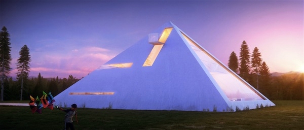 House in shape of pyramid | Avso