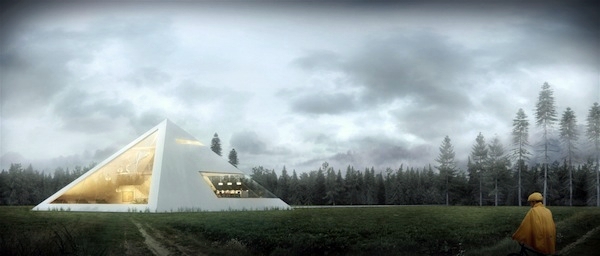 House in shape of pyramid | Avso