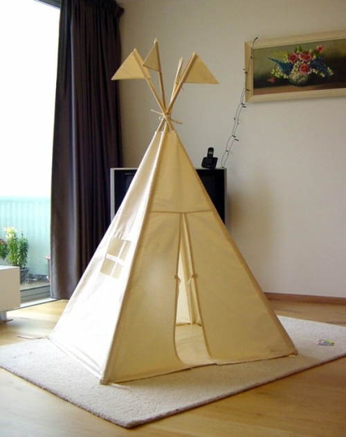 Cute Indian tipi tent in the room of your children Moozle | Avso