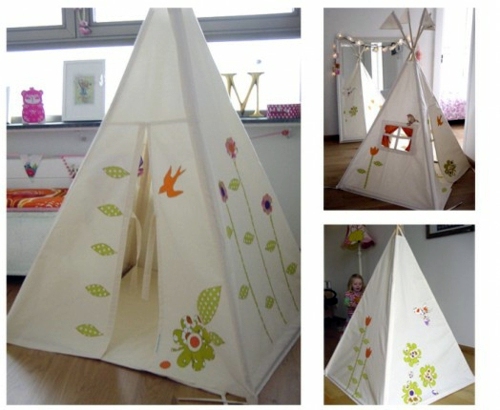 Cute Indian tipi tent in the room of your children Moozle | Avso