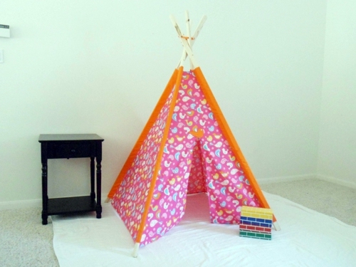 Cute Indian tipi tent in the room of your children Moozle | Avso