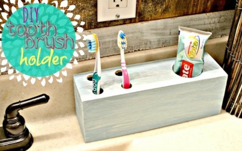 15 DIY toothbrush holder ideas | Avso