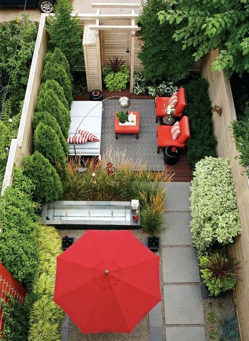 Garden Design – modern cool landscape gardening in the backyard | Avso